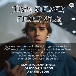 Tickets : Justin Bieber Fever Vol.2 - Billetweb