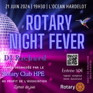 Tickets : Rotary Night Fever - Billetweb