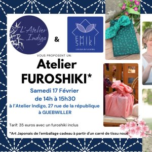 Tickets : Atelier furoshiki - Billetweb