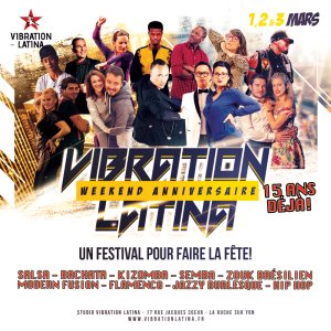 Tickets : festival Vibration Latina - Billetweb