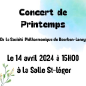 Tickets : Concert de Printemps - Billetweb