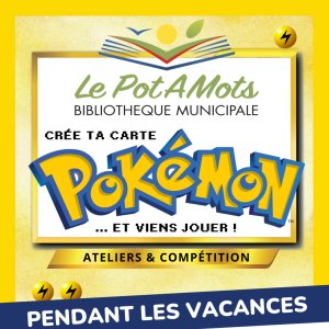 Tickets : Ateliers cartes Pokémon - Billetweb