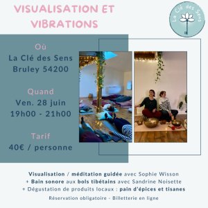 Tickets : Visualisation & Vibrations - Billetweb