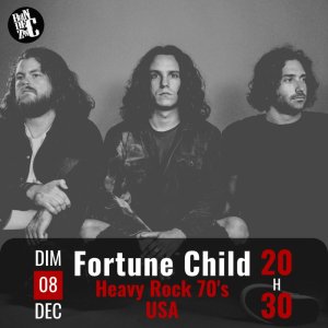 Tickets : Fortune Child (Heavy Rock 70's • USA) - Billetweb