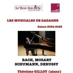 Tickets : Bach, Mozart, Schumann et Debussy en ce début d'année 2025 ...