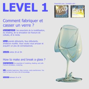 Tickets : ALLO3D LEVEL 1 : Initiation pour débutants à la 3D/Blender - Billetweb