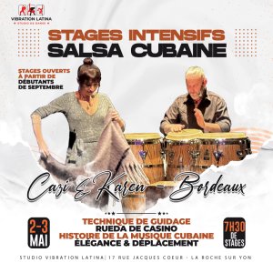 Tickets : Stages Intensifs Salsa Cubaine - Billetweb