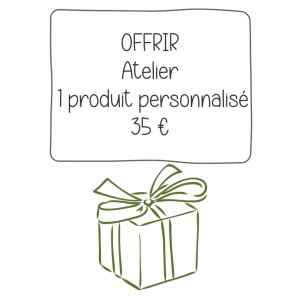 Tickets : Carte cadeau un produit personnalisé - Billetweb