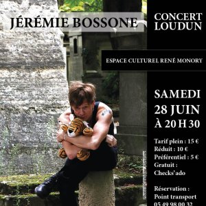 Tickets : Concert Jérémie Bossone - Billetweb