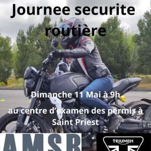 Tickets : Journée Perfectionnement moto avec l'AMSR - Billetweb