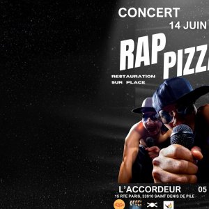 Tickets : Rap & Pizza - Billetweb