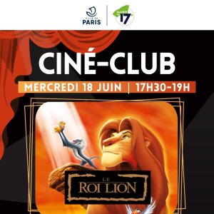 Tickets : Ciné-club | Le roi lion - Billetweb
