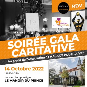 Tickets : Soirée caritative Resovalie au profit de l'association 1 ...