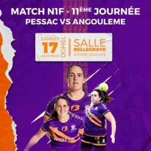 Tickets : Pessac Handball (F) - Angoulême Charente Handball (F) - Billetweb