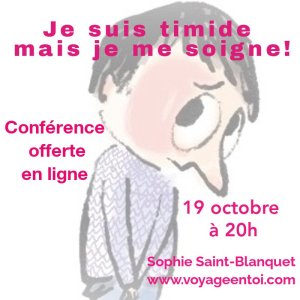 Tickets : Je suis timide mais je me soigne - Billetweb