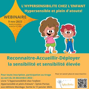 Tickets : REPLAY- Webinaire- L'hypersensibilité chez l'enfant- Hypersensible et plein d'atouts ...