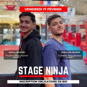 Tickets : Stage Ninja - Billetweb