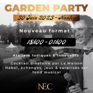 Tickets : Garden Party organisée par NEC - Billetweb