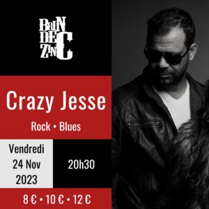 Tickets : Crazy Jesse (Rock • Blues) - Billetweb