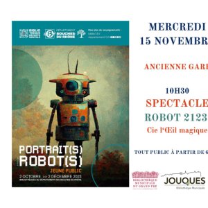 Tickets : Spectacle Visio-conférence "Robot 2123" - Billetweb