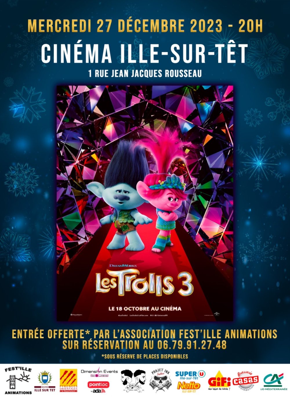 Tickets : Les Trolls 3 - Billetweb