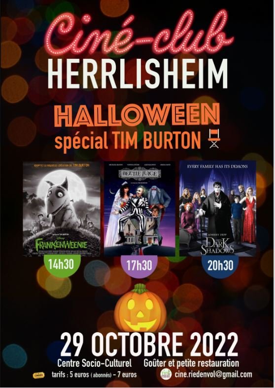 Tickets : CINE HALLOWEEN - Billetweb