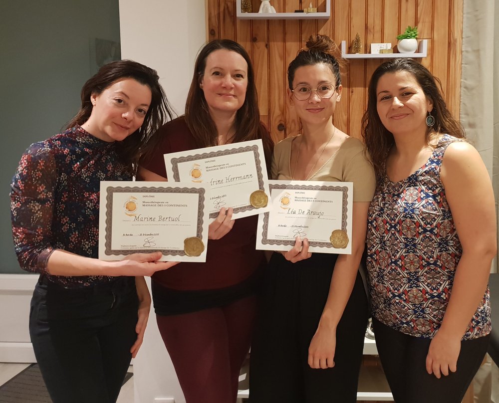 Tickets Formation Au Massage Des 5 Continents Billetweb