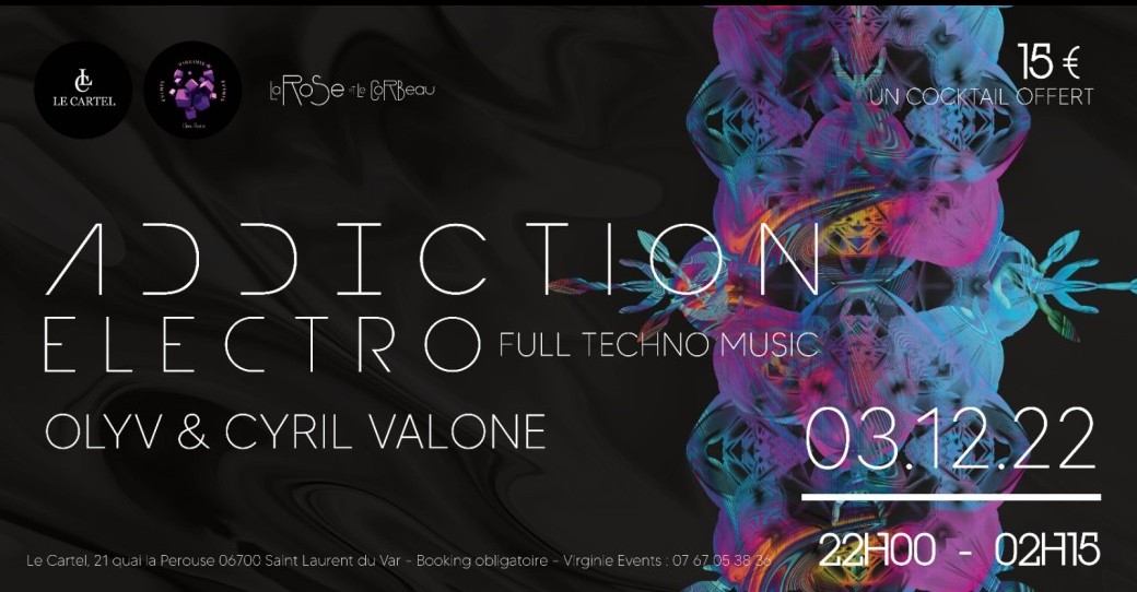 Tickets : ADDICTION ELECTRO #2 - Billetweb