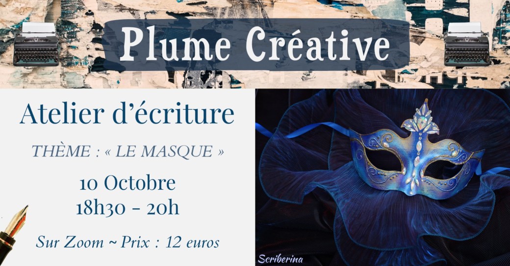 Tickets : Atelier d'écriture créative - Billetweb