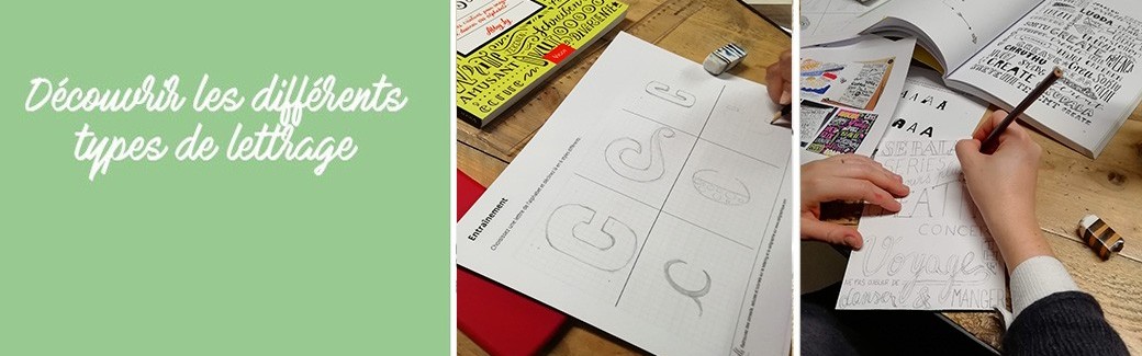 Tickets : Atelier du soir / Découvrir les différents types de lettrages ...
