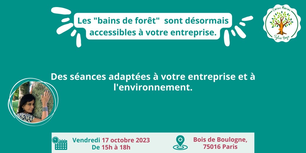 Tickets : ATELIER ENTREPRISE : DÉCOUVREZ LES BAINS DE FORÊT ET LA ...