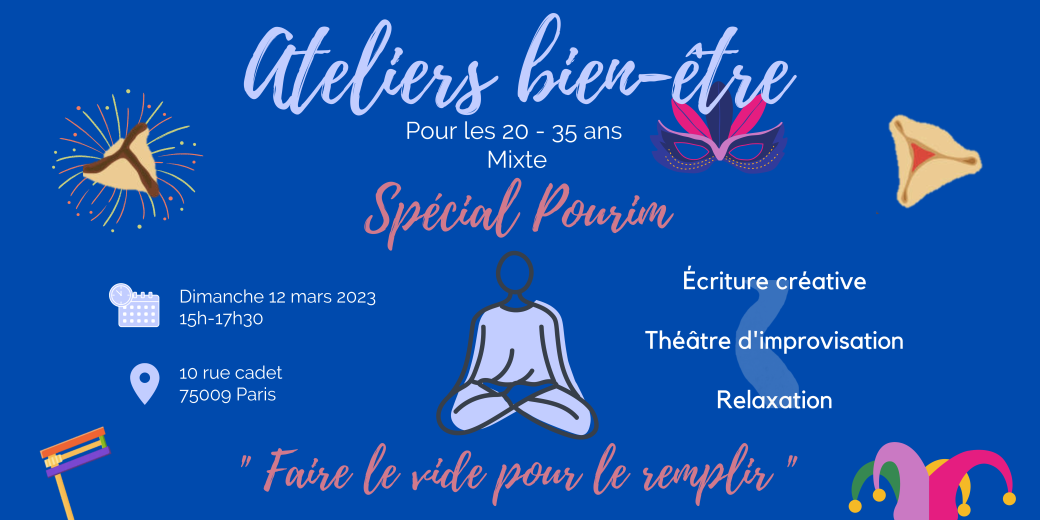 Tickets : Ateliers bien-être - Billetweb