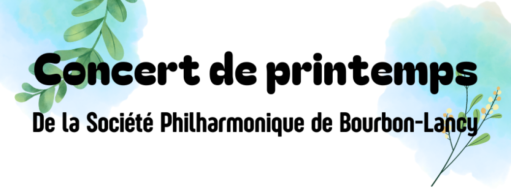 Tickets : Concert de Printemps - Billetweb