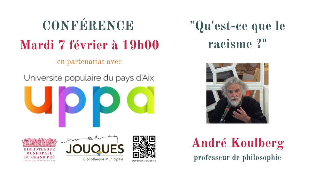 Tickets Conférence Quest Ce Que Le Racisme Billetweb