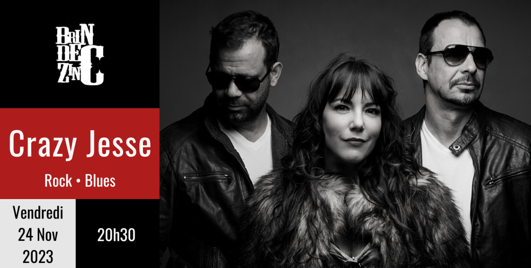 Tickets : Crazy Jesse (Rock • Blues) - Billetweb
