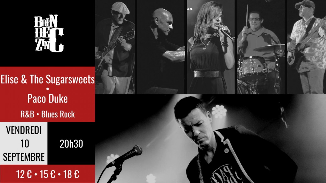 Tickets : Elise and The Sugarsweets (Rythm and Blues) + Paco Duke ...
