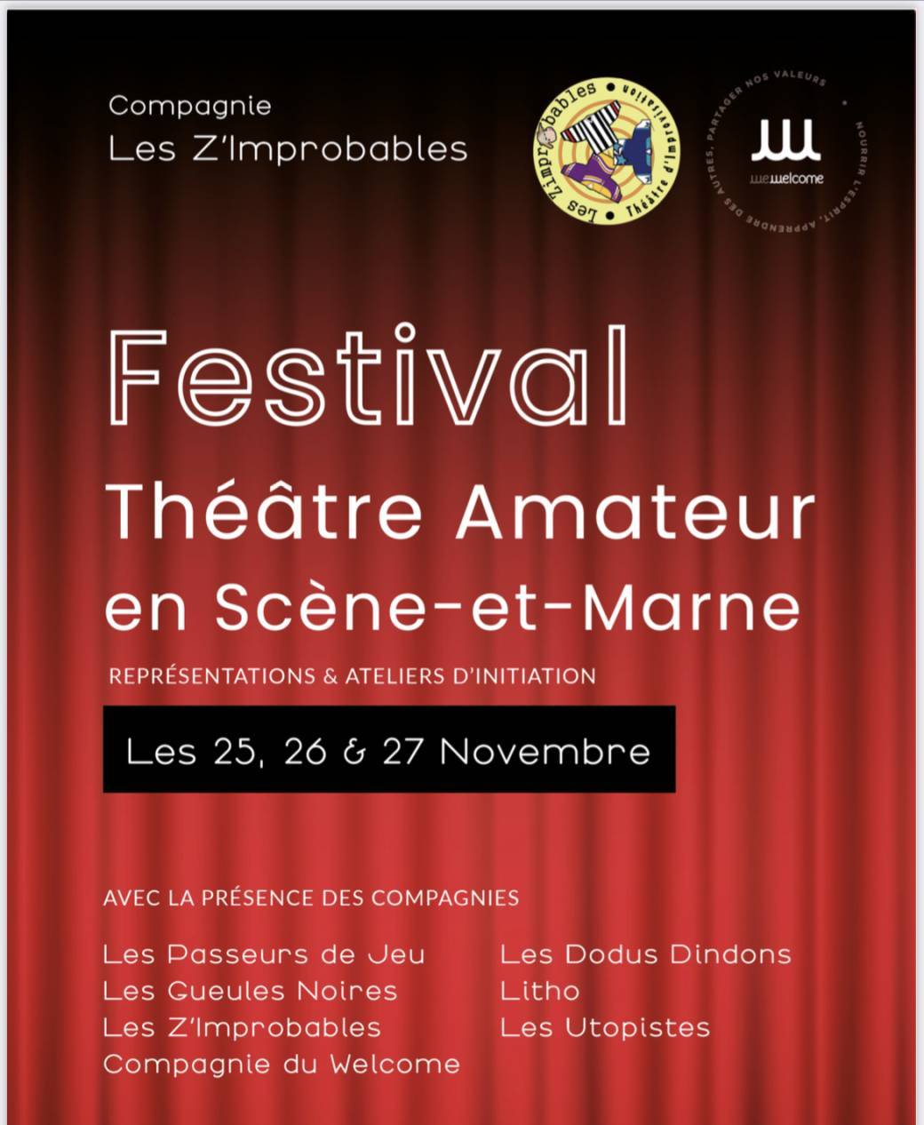 Tickets : Festival Théâtre Amateur en Scène-et-Marne - Billetweb