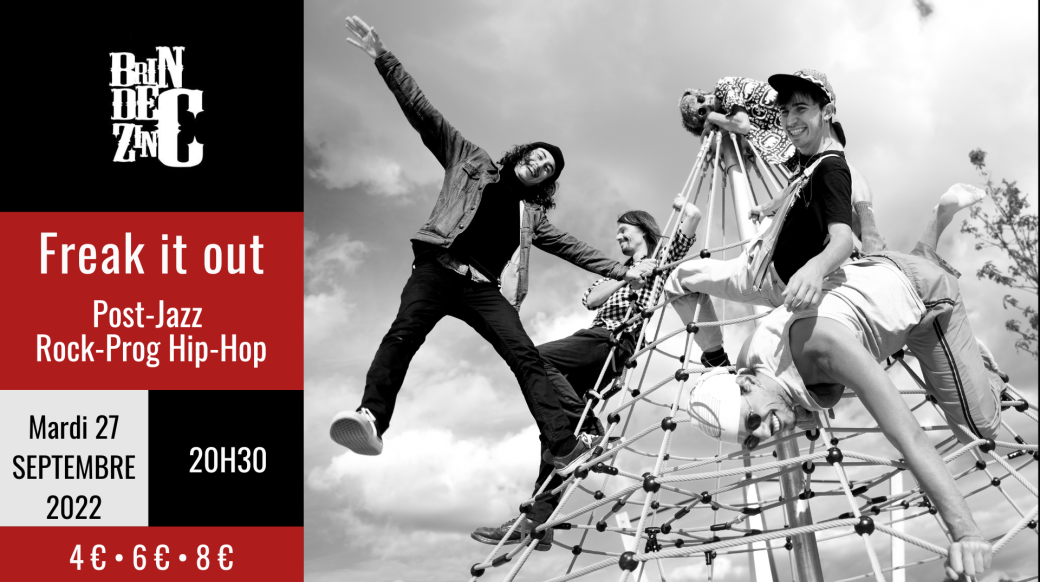 Tickets : Freak it Out (Post-Jazz Rock-Prog Hip-Hop) - Billetweb