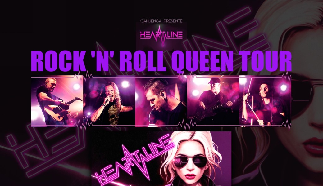 Tickets : HEART LINE, ROCK 'N' ROLL QUEEN Release Party - Billetweb