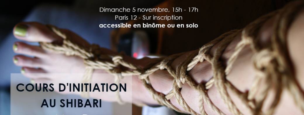 Tickets : Initiation au shibari - Billetweb