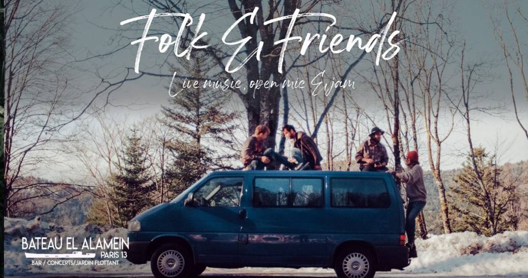 Tickets : Jeu. 02/12 : FOLK & FRIENDS - Billetweb