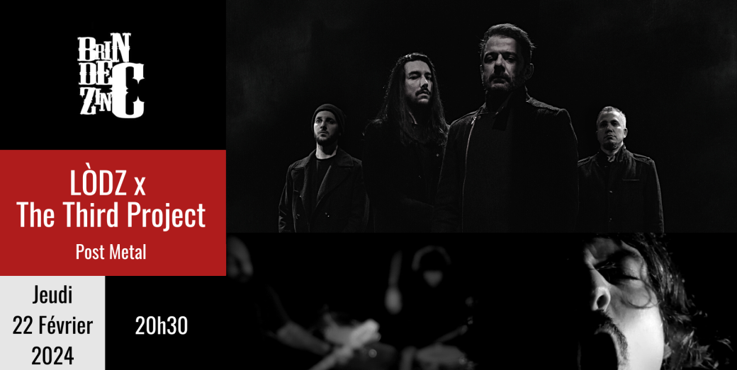 Tickets : LÒDZ x The Third Project (Post Metal) - Billetweb