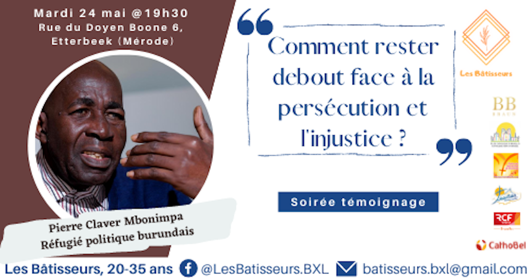 Tickets : Les Bâtisseurs - 24/05/22 - "Comment rester debout face à la ...