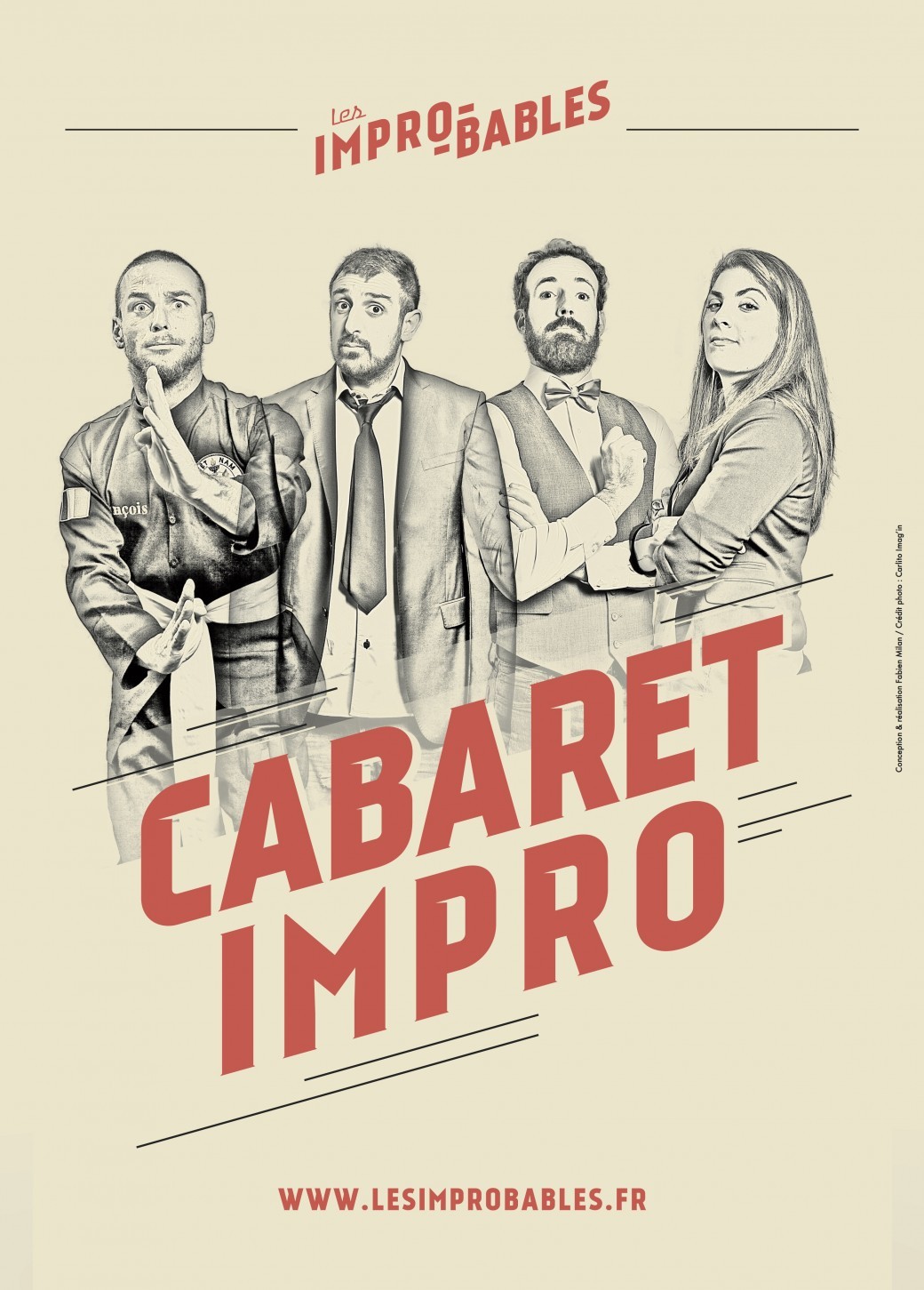 Tickets : Les improbables - Les jeudis de l'impro - Billetweb