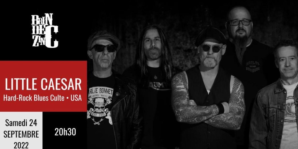 Tickets : Little Caesar (Hard-Rock Blues Culte • USA) - Billetweb