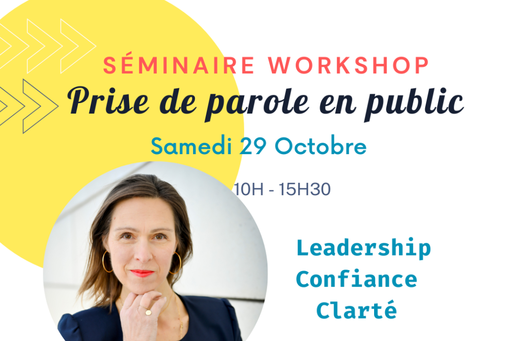 Tickets : Masterclass : Prise de parole en public - Billetweb