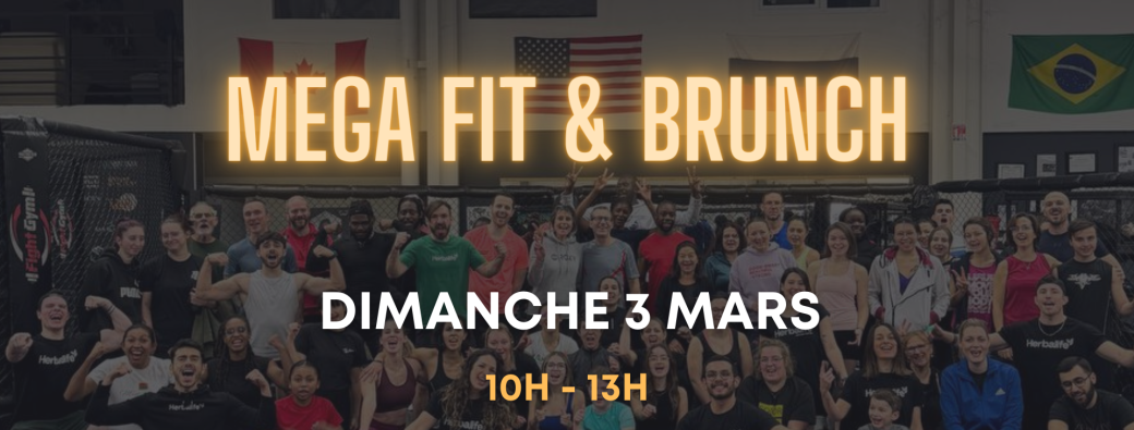 Tickets : MEGA FIT & BRUNCH - Billetweb