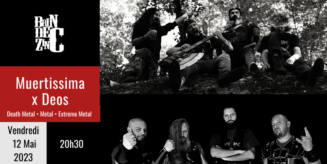 Tickets : Muertissima x Deos (Death Metal • Metal • Extreme Metal ...