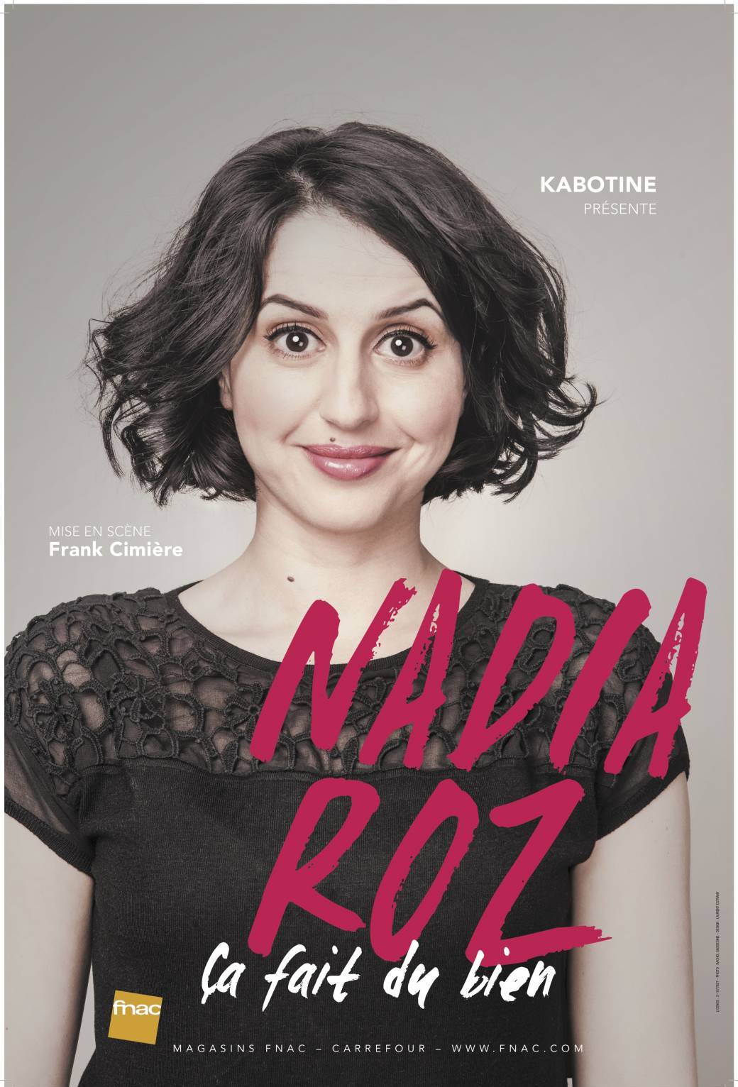 Tickets : KABOTINE présente Nadia Roz "Ca fait du bien" - Billetweb