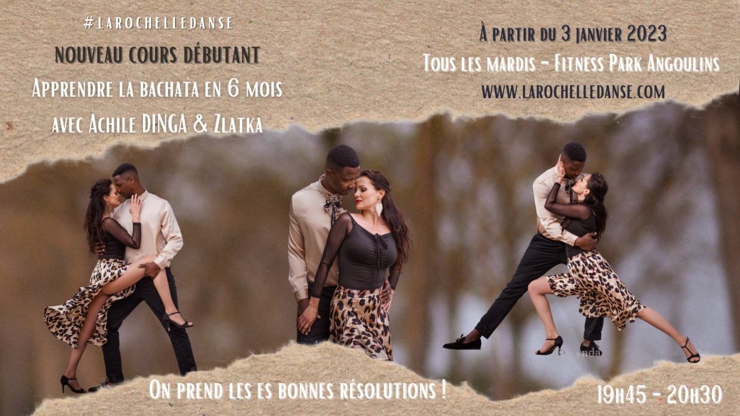Tickets : Nouveau cours de bachata avec Achile et Zlatka - 6 mois pour ... Tickets : Nouveau cours de bachata avec Achile et Zlatka - 6 mois pour ...